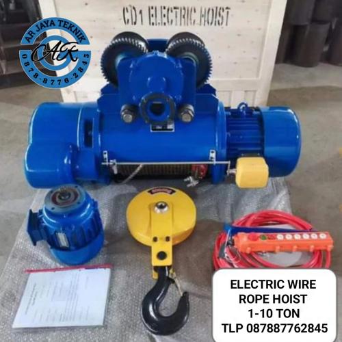 Jual ELECTRIC WIRE ROPE HOIST 3 TON 12 MTR NAGASAKI JAPAN - Kab ...