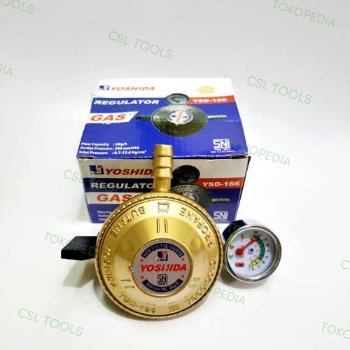 Jual Regulator Gas YSD - 166 - Regulator Gas + Meter GOLD SNI YOSHIDA Asli - Jakarta Barat - Csl ...