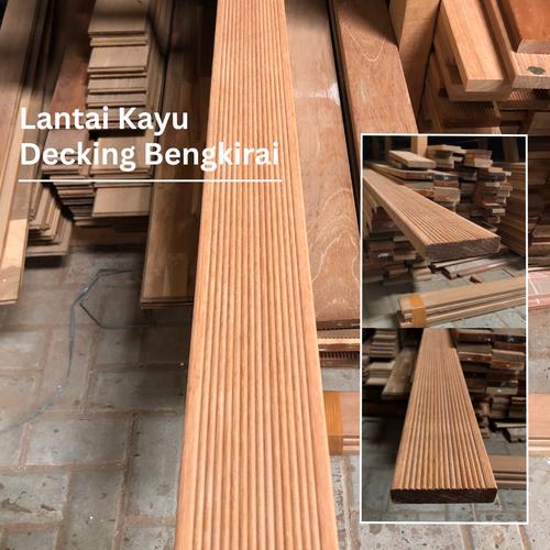 Jual Papan Decking Asli Kayu Bengkirai Lebar 9cm untuk Lantai dan Pagar ...