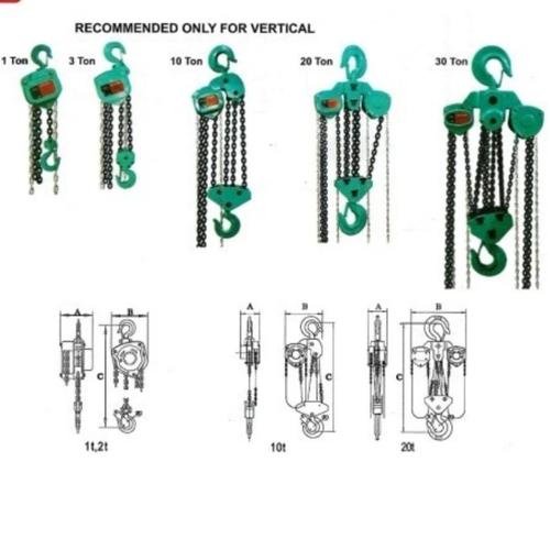 Jual Wipro Chain block 10 Ton x 5 Meter Takel Chainblock 10Ton x 5Meter ...