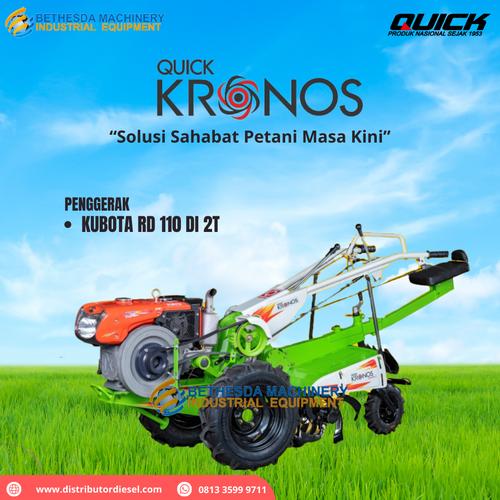 Jual Mesin Traktor QUICK KRONOS + Diesel Kubota 11 PK RD 110DI-2T ...