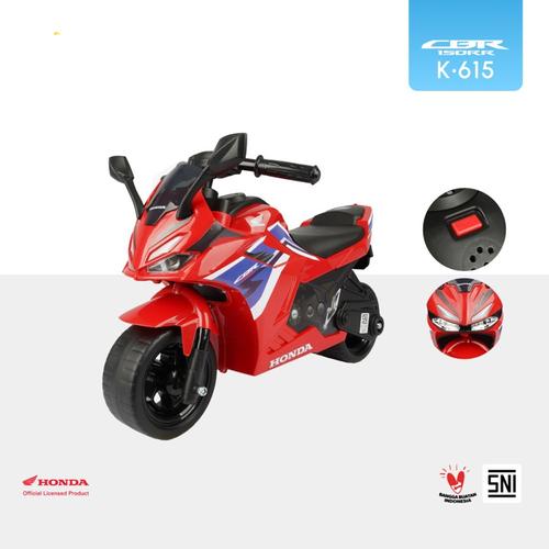 Jual MAINAN MOTOR ANAK MANUAL PMB K615 CBR 150RR FOOT TO FLOOR - Putih ...