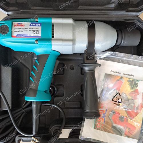 Jual Wipro EW-624 Electric Impact wrench 3/4" alat buka baut listrik ...
