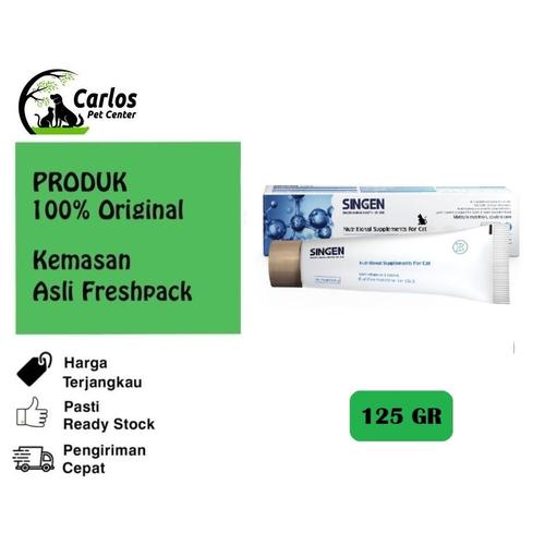 Jual Singen Multivitamins L-Lysine Nutri Gel For Cat 125gr CG13 - Kota ...