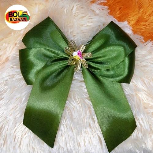 Jual pita lebaran satin pita jadi pita hampers idul fitri - hijau tua ...