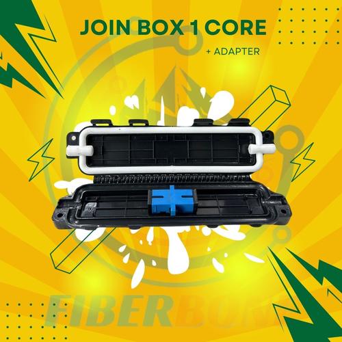 Jual OTP Fiber Optic Join Closure Box 1 Core Lengkap Adapter Sc Upc ...