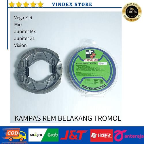 Jual KAMPAS REM BELAKANG TROMOL PIRODO BREAK SHOE VEGA ZR MIO JUPITER ...