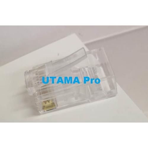 Jual Konektor RJ45 Cat 5E/Connector RJ45 Cat 5 isi 100pcs - Jakarta ...