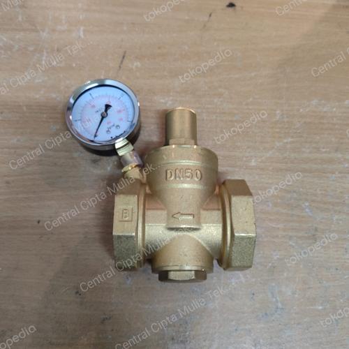 Jual PRV Brass Kuningan Drat 2" inch Pressure Reducing Valve DN50 ...