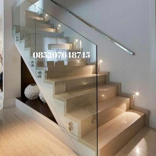 Jual Railing tangga kaca - Jakarta Barat - El Project Gemilang | Tokopedia