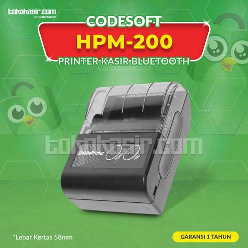 Jual MINI PRINTER THERMAL BLUETOOTH CODESOFT HP-M200 HPM200 - Kota ...