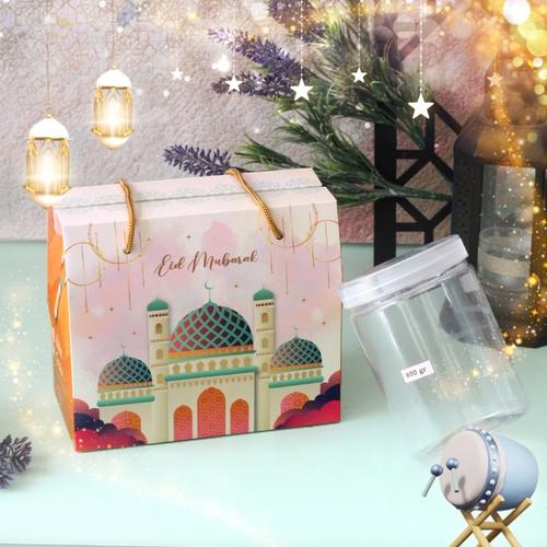 Jual Gable Box Lebaran 2 Toples 600gr Dus Kemasan Hampers Parcel Idul ...