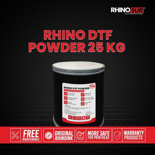 Jual HOT MELT ADHESIVE POWDER PRINTER DTF - HARGA 25 KG RHINO POWDER HQ ...