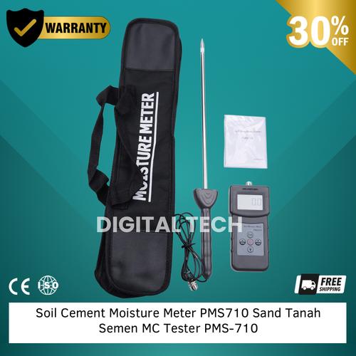 Jual Soil Cement Moisture Meter PMS710 Sand Tanah Semen MC Tester PMS ...