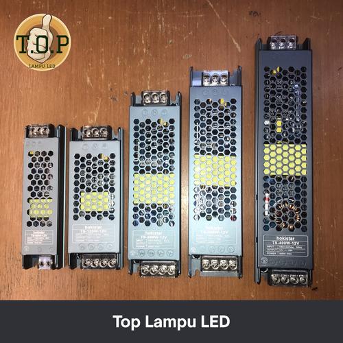 Jual Power Supply Slim 12V Trafo LED Strip 12Volt DC adaptor travo - 5a ...