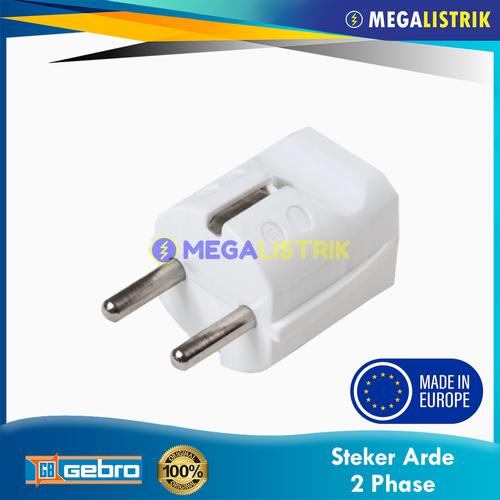 Jual GB Gebro Steker Arde 2 Phase Jerman / Kepala Colokan Listrik 2P ...