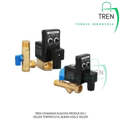 Jual 1/2" OPT-A Solenoid Valve Timer Auto Drain 16bar 230 Vac Split ...