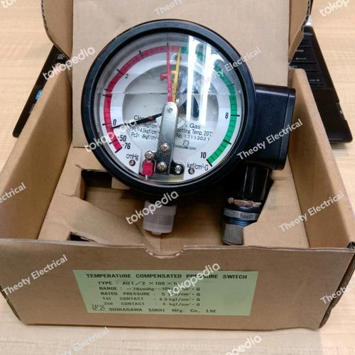 Jual Temperature Compensated Pressure Switch AU1/2×100×10 SHINAGAWA New ...