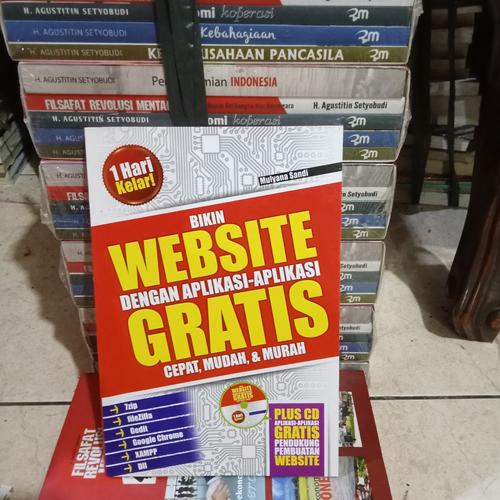 Jual ORI BUKU BIKIN WEBSITE DENGAN APLIKASI-APLIKASI GRATIS. PLUS CD ... Jual ORI BUKU BIKIN WEBSITE DENGAN APLIKASI-APLIKASI GRATIS. PLUS CD ...