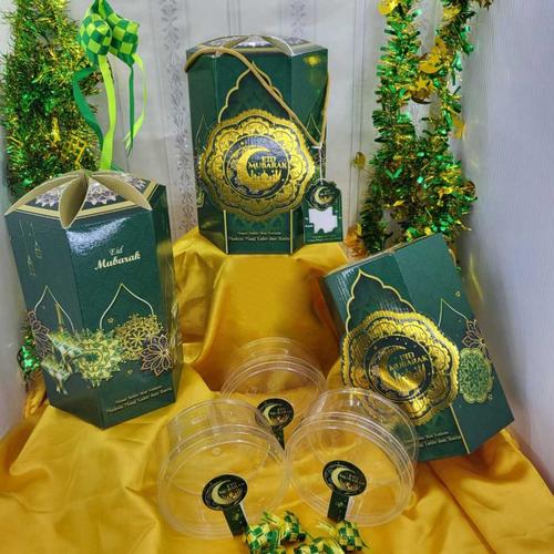 Jual Box Lebaran Toples Kue Kering 500 Gr Kardus Parcel Kuker Idul ...