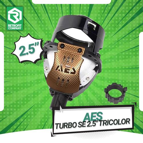 Jual AES Turbo SE All Weather BiLED Tricolor Projectors 2.5" inch - Kab ...