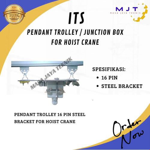 Jual Pendant Trolley Junction Box 16 Pin PVC Bracket for Hoist Crane ...