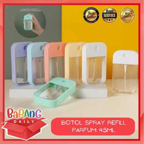Promo BOTOL SPRAY REFILL PARFUM 45ML / WADAH BOTOL UNTUK PARFUM - BIRU ...