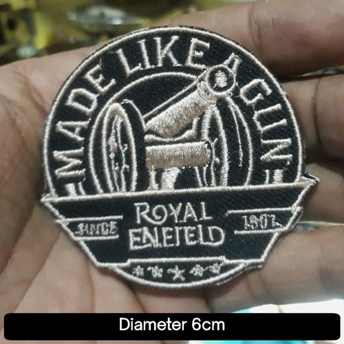 Promo BADGE BORDIR ROYAL ENFIELD/Patch ukuran Kecil/patch bordir/emblem ...