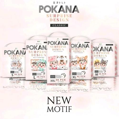 Jual Pokana Pants Diapers Popok Celana Surprise Desain S / M / L / XL ...
