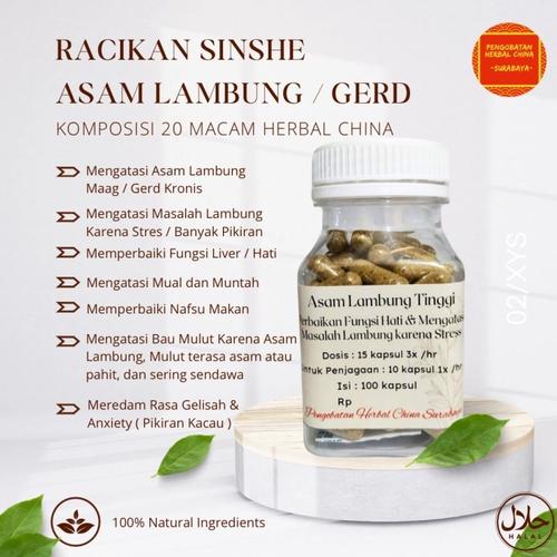 Jual Obat Sinshe Sakit Asam Lambung/Gerd Karena Stres dan Banyak ...