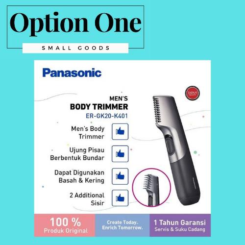 Jual Panas Body Trimmer ER-GK20-K401 Battery Operated ER GK20 Body ...