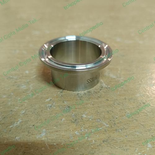 Jual Ferrule Only Sanitary 4" inch Stainless SS 316 / OD Pipa 101.6mm ...