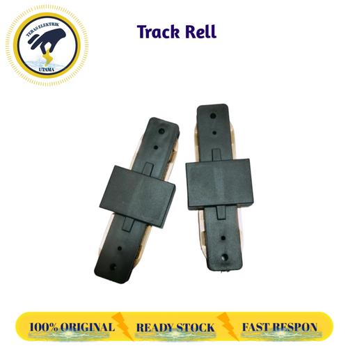 Jual Sambungan Track Rell Lurus Dan Siku | Konektor Rell Lampu Sorot ...
