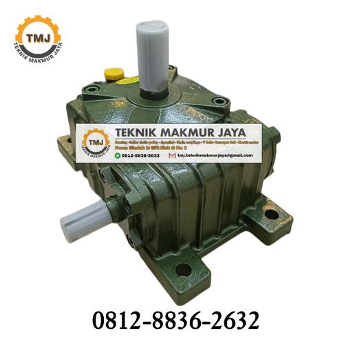 Jual SPEED REDUCER WPO 80 RATIO 1:20 - 1:60 GEARBOX GEAR BOX WPO80 ...