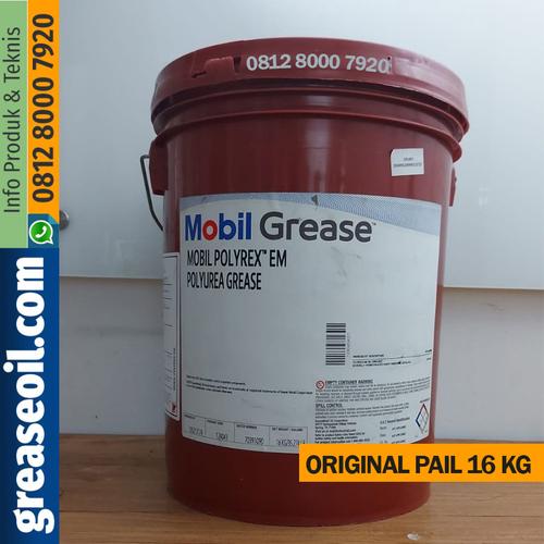 Jual MOBIL POLYREX EM Grease Polyurea Bearing & Electric Motor Pail 16 Kg - Kota Tangerang ...