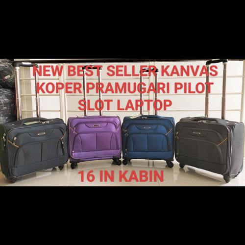 Jual KOPER KABIN KAIN 14 INCHI POLO GARDEN MODEL PRAMUGARI ORIGINAL ...