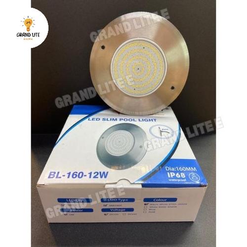 Jual Lampu LED Kolam Renang Slim 12W 12V LED Slim Pool Light 12 Watt ...