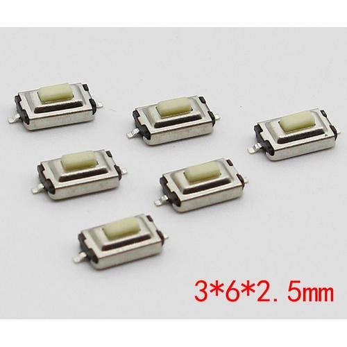 Jual Tactile Push Button Micro Switch Tact 3x6x2.5mm 3*6*2.5mm SMD 2p 2 ...
