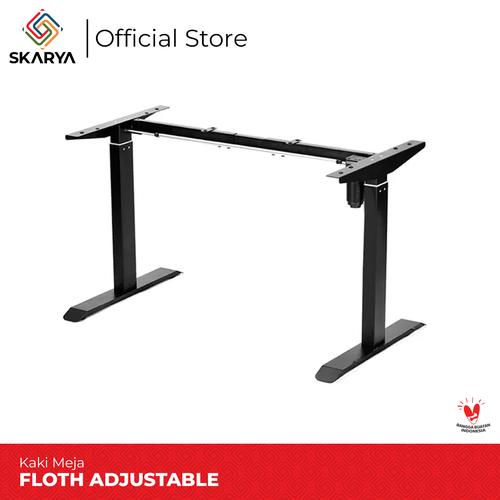 Promo Kaki Meja Kerja Elektrik Adjustable Standing Desk (Baru) Cicil 0% ...
