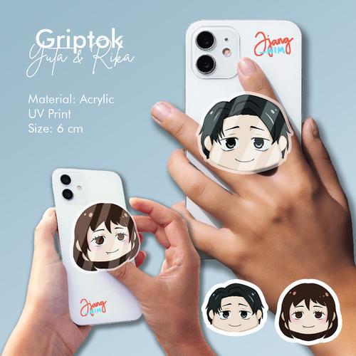 Jual Griptok Popsocket Yuta Okkotsu, Rika Orimoto Jujutsu Kaisen - Kota Bekasi - Made for ...
