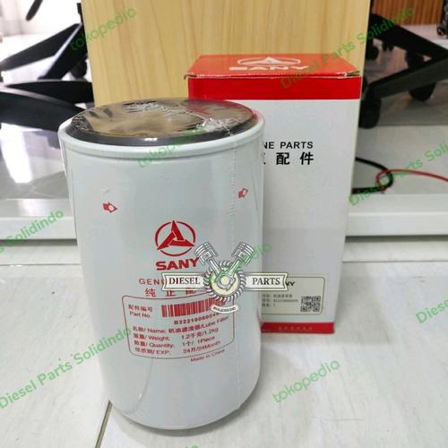 Jual B222100000494 Filter Oli Sany SY215 - B222100000494 Oil Filter ...