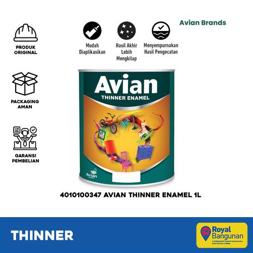 Jual Avian thinner enamel 1L - Kab. Bogor - Royal Bangunan Official | Tokopedia