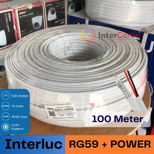 Jual Kabel Cctv Interluc RG59 100M / Kabel Coaxial RG59 Interluc 100M ...