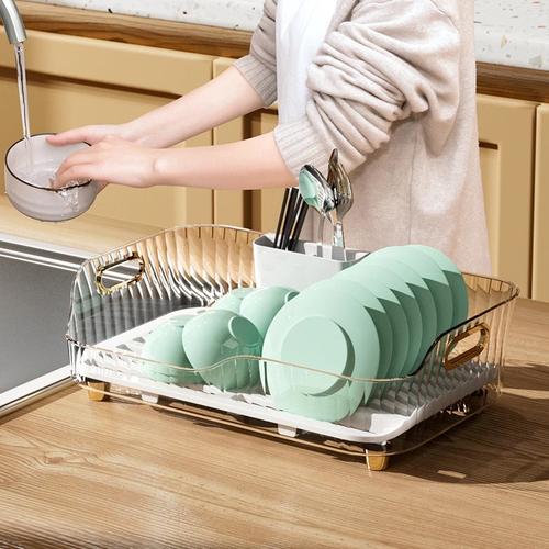 Jual Rak Peniris Piring Tempat Cucian Dapur Dish Dryer Baskom Holder ...