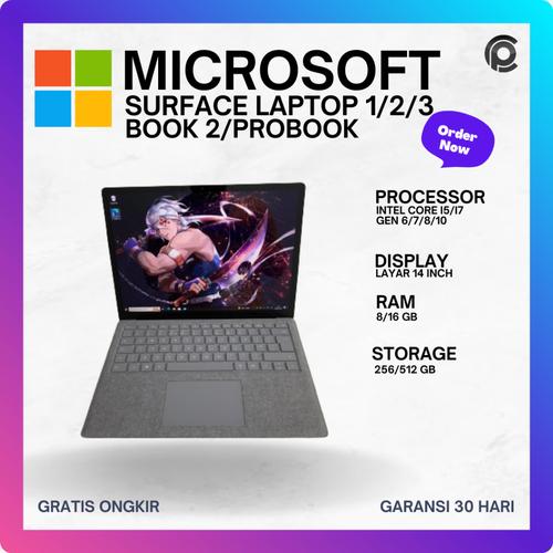Jual Microsoft Surface Probook & Surface Laptop 3/2/1 & Surface Book 2 ...