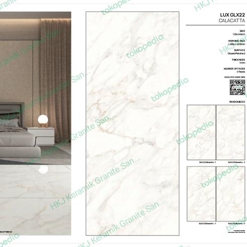 Jual GRANIT BIG SLAB MARBEL CALCATTA GOLD GLX21 R UKURAN 120X240 NIRO - Kab. Bandung - hkj ...