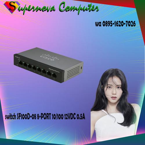 Jual SWITCH SF100D-08 8-PORT 10/100 12VDC 0.5A - Jakarta Pusat ...