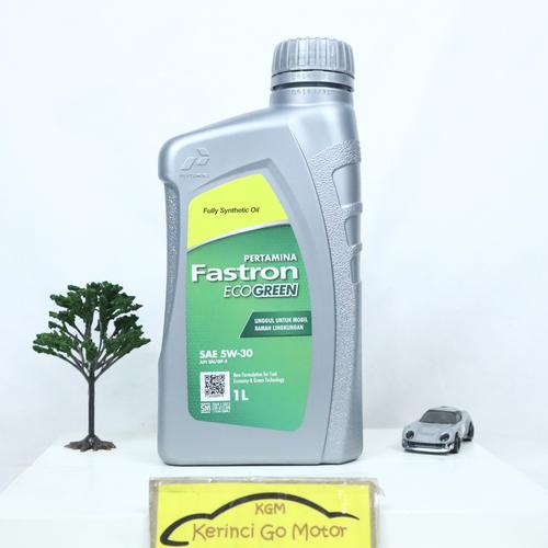 Jual Pertamina Fastron Eco Green SAE 5W-30 1 Liter SN/GF-5 Oli Mobil ...