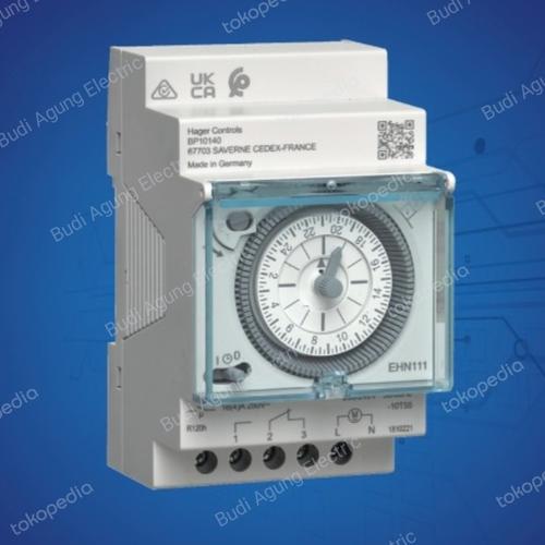 Jual Timer Hager. tipe EHN111. 230 -240V , 24 H , 16A - Jakarta Barat ...