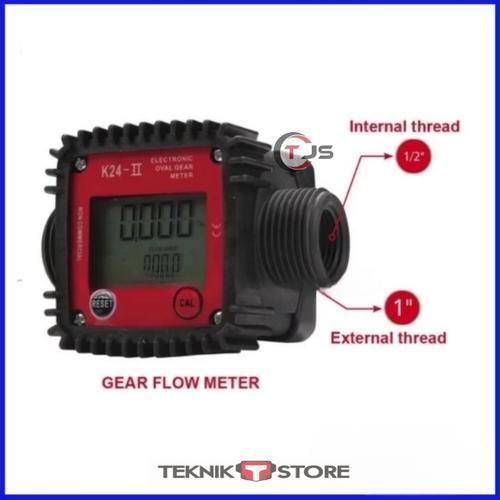 Jual Flow meter minyak digital Flow meter solar digital derat 1 inch ...
